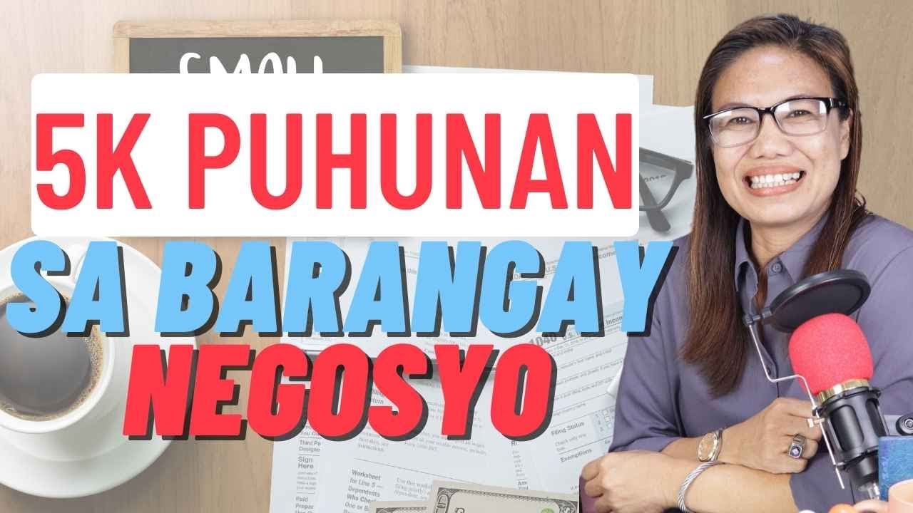 5K PUHUNAN SA BARANGAY NEGOSYO - YouTube