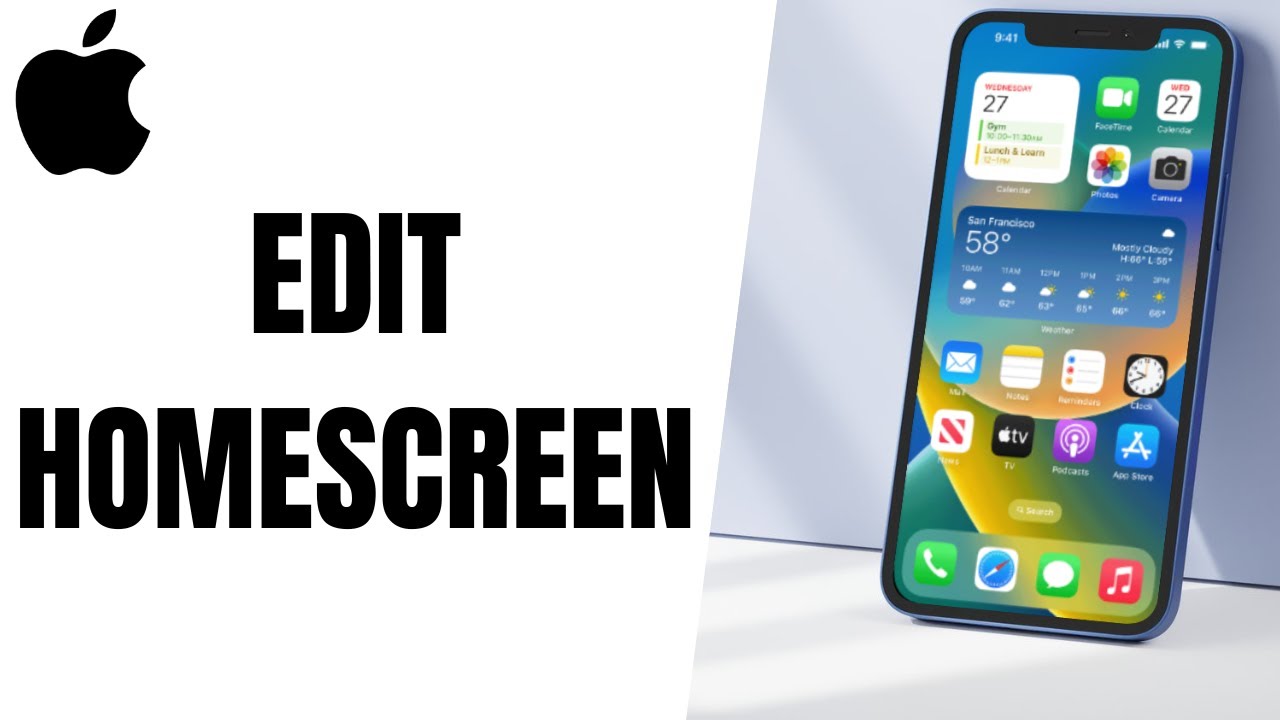 How to Edit Your Home Screen on iPhone - YouTube