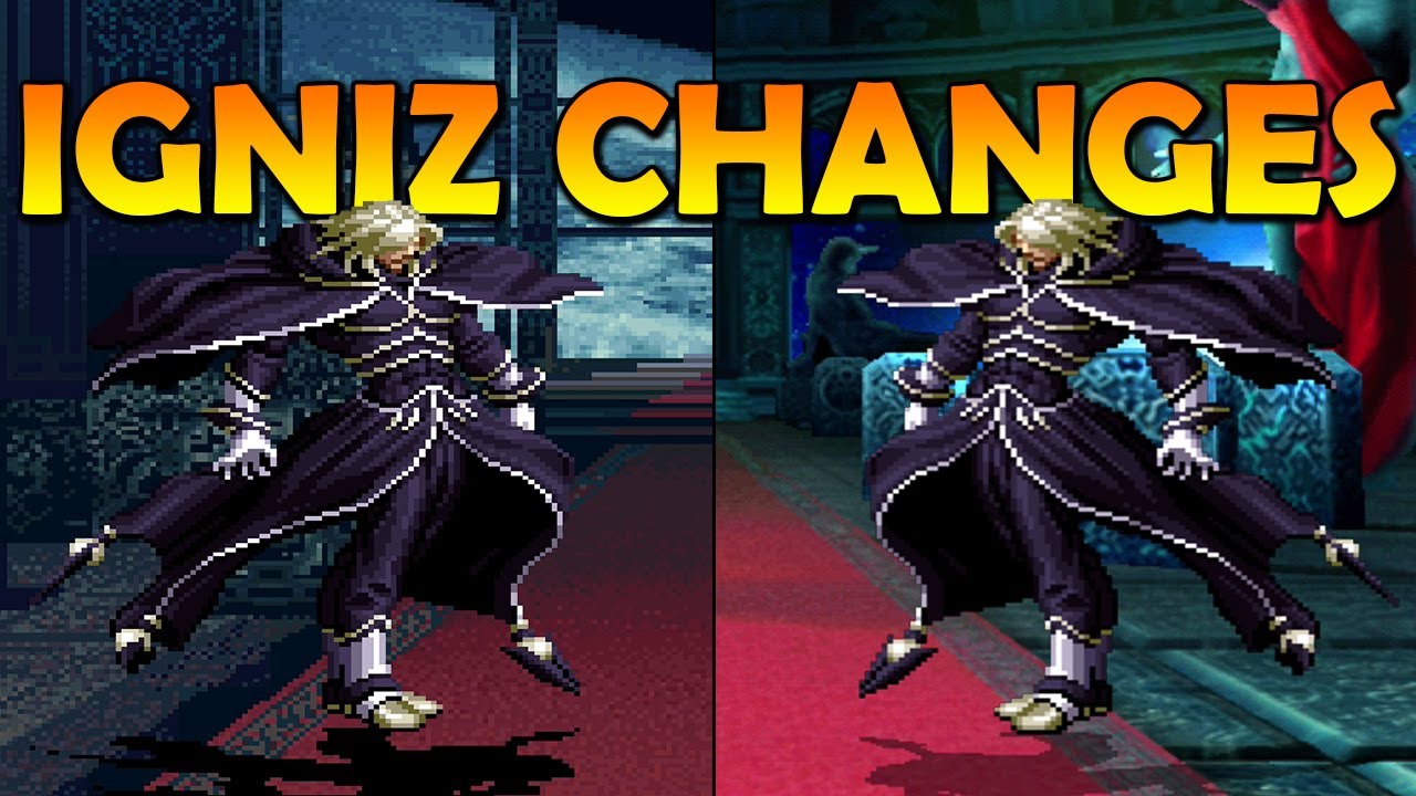 How did Igniz change in KOF 2002 UM? Comparison Guide Combo Video ...