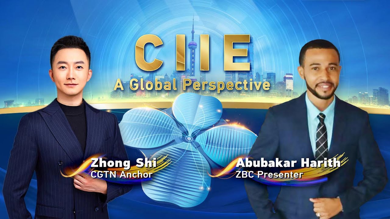 CGTN Anchor Zhong Shi and ZBC presenter Abubakar Harith talk about ...