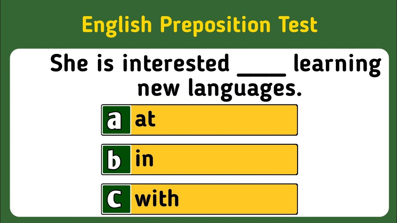Prepositions Quiz: Test Your English Grammar Knowledge Today! - YouTube