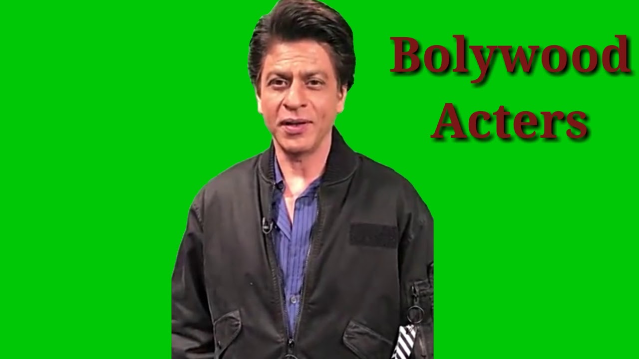 Bollywood Actors Shahrukh khan Green Screen Full HD - YouTube
