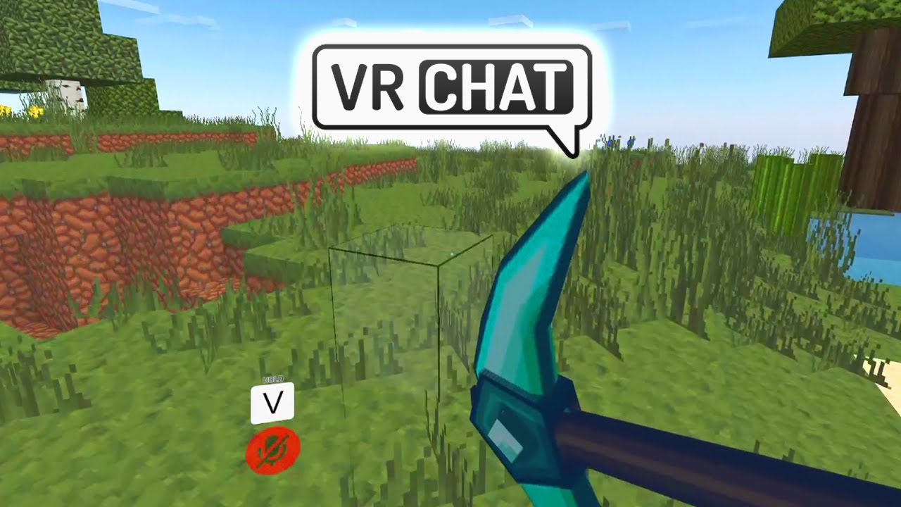 MINECRAFT BUT IT'S ON VRCHAT!? - YouTube