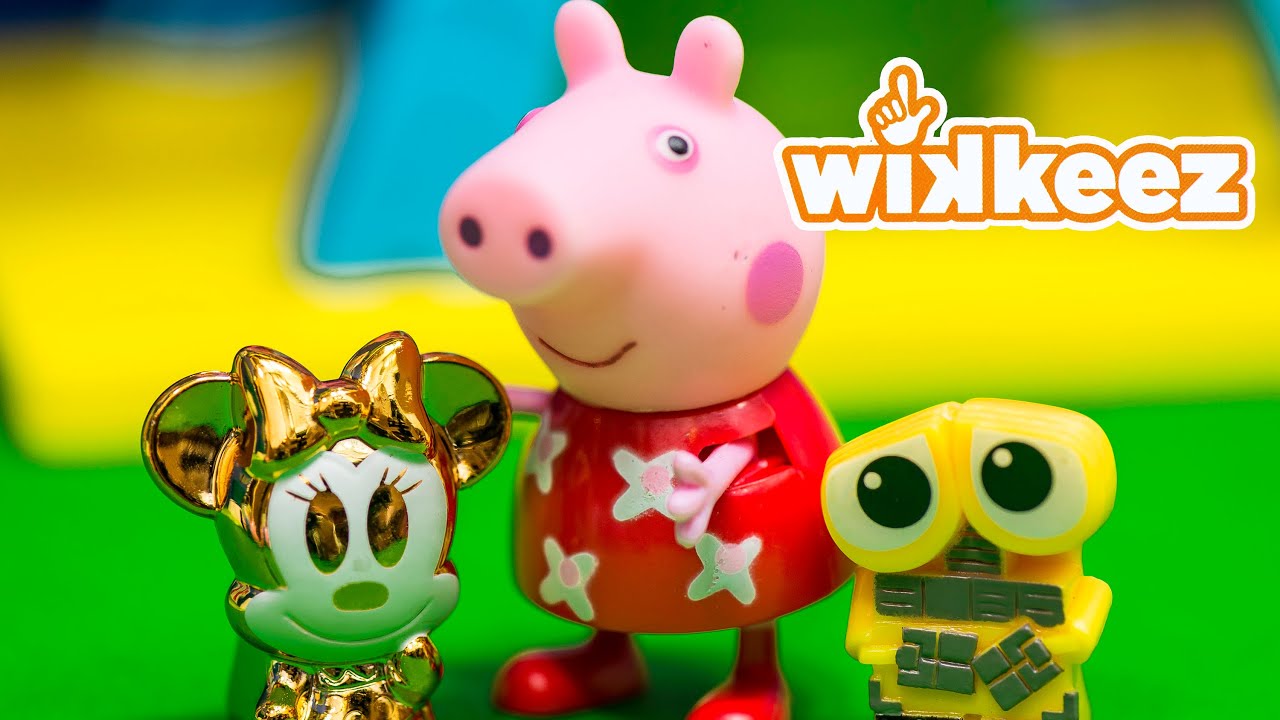 Looking for the Wikkez Gold Minnie Mouse with Peppa Pig Toys - YouTube