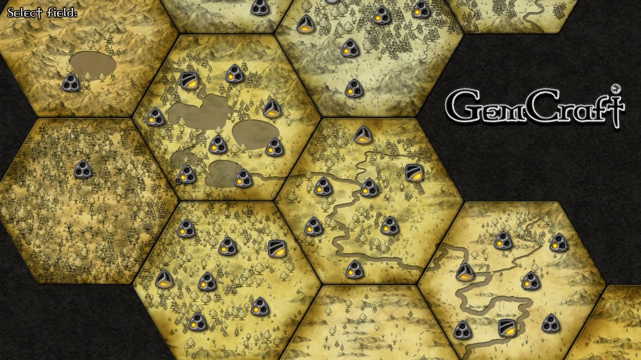 Got so far in this Tower Defense game - GemCraft - YouTube