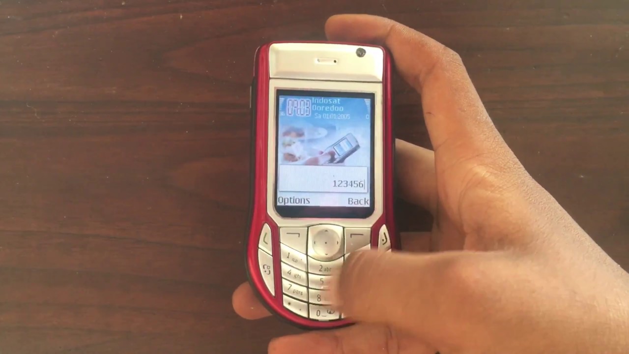 Nokia 6630 Merah Hp Jadul Doraemon Klasik Handphone Nostalgia - YouTube