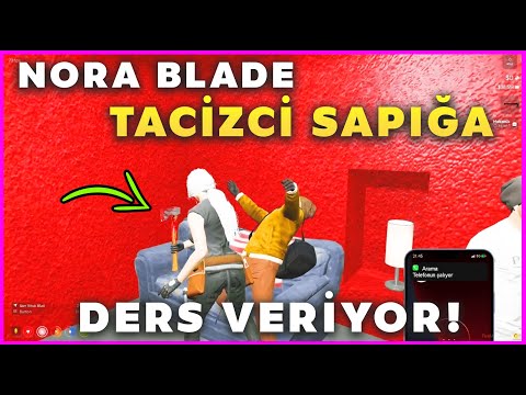 NORA TACİZCİ SAPIĞA HADDİNİ BİLDİRİYOR ! | G'OLD ROLEPLAY