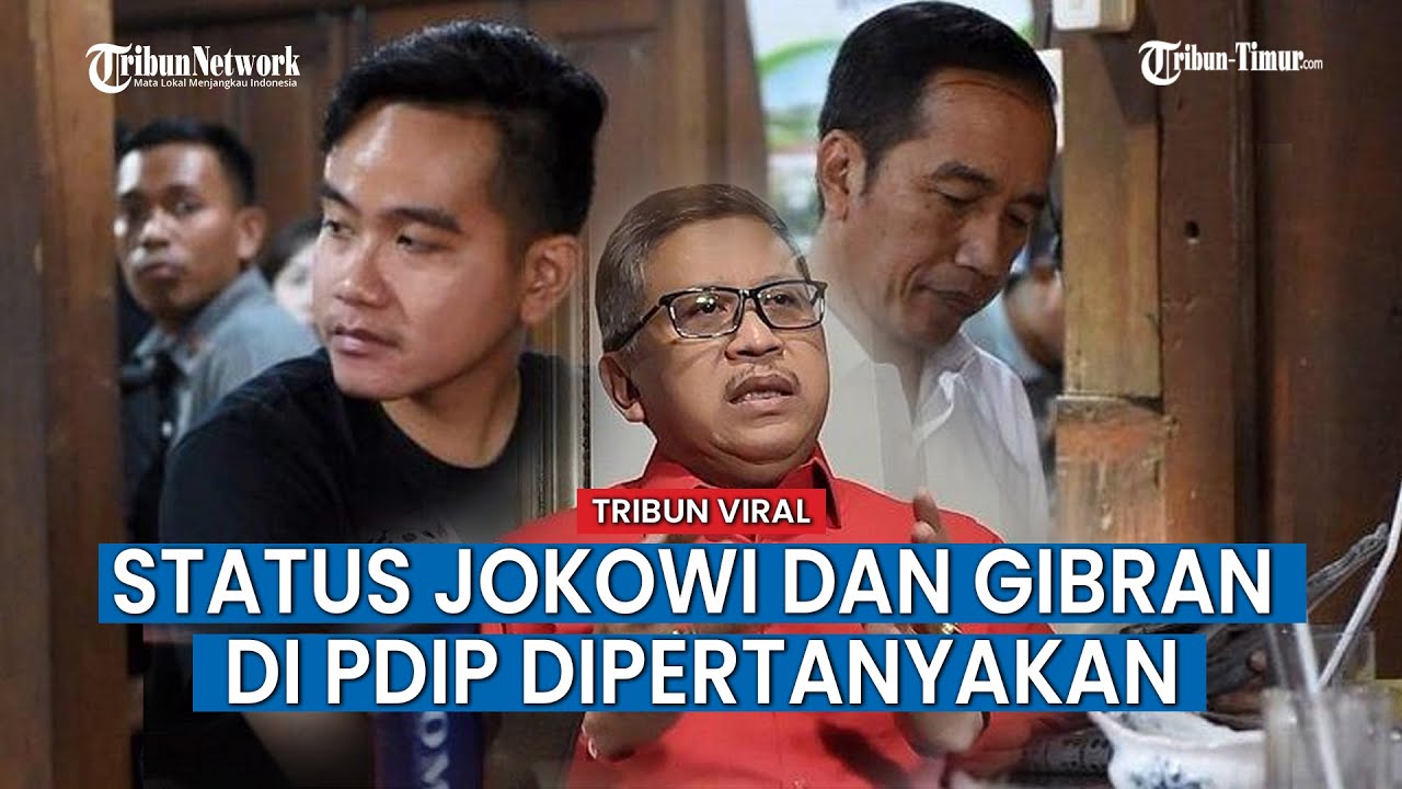 Hasto Kristiyanto Enggan Terbuka Akan Status Jokowi Dan Gibran Di Pdip