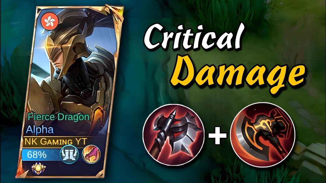 Alpha Best Jungler in Solo Ranked Match | Top 1 Global Jungle Build of ...