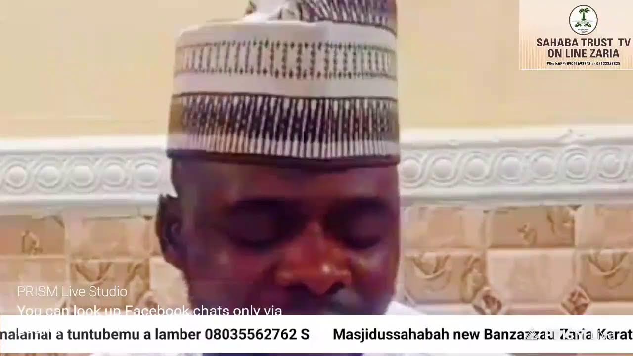 Live streaming of Muhammad Tukur - YouTube