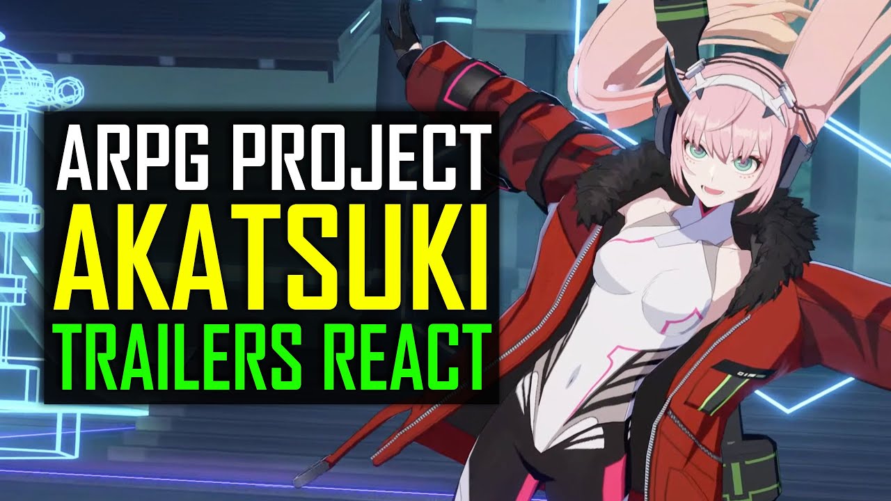 Project Akatsuki React Anime Cyberpunk Ninja ARPG - YouTube
