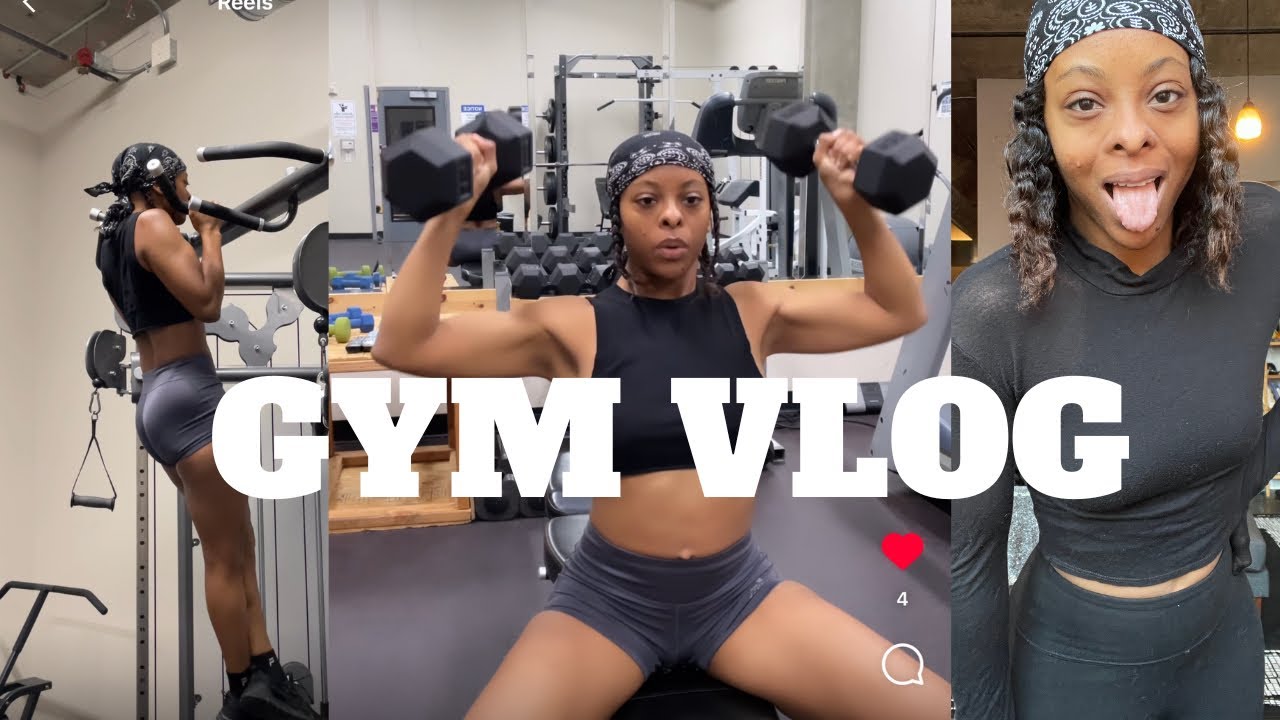 GYM VLOG | 7 am realistic + training legs + growing glutes + not ...
