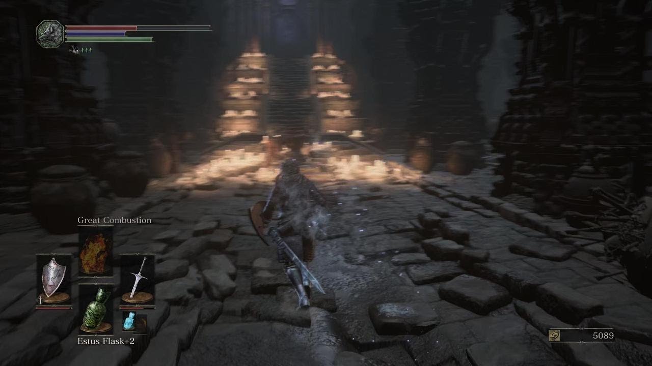 DARK SOULS 3: High Lord Wolnir Boss Fight - YouTube