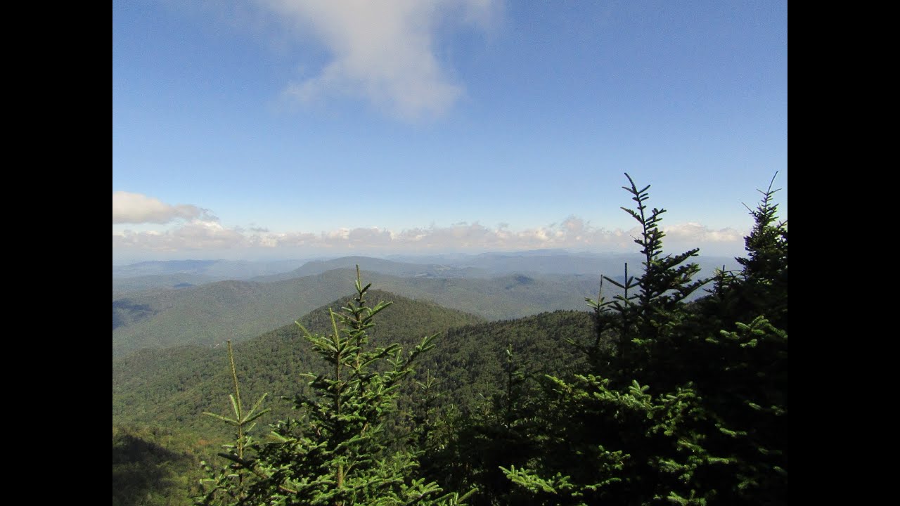 Appalachian Trail's highest elevation shelter/ Roan High Bluff Overlook ...