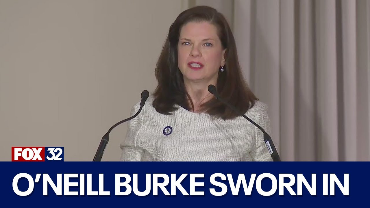 Eileen O'Neill Burke takes over as Cook County State's Attorney - YouTube