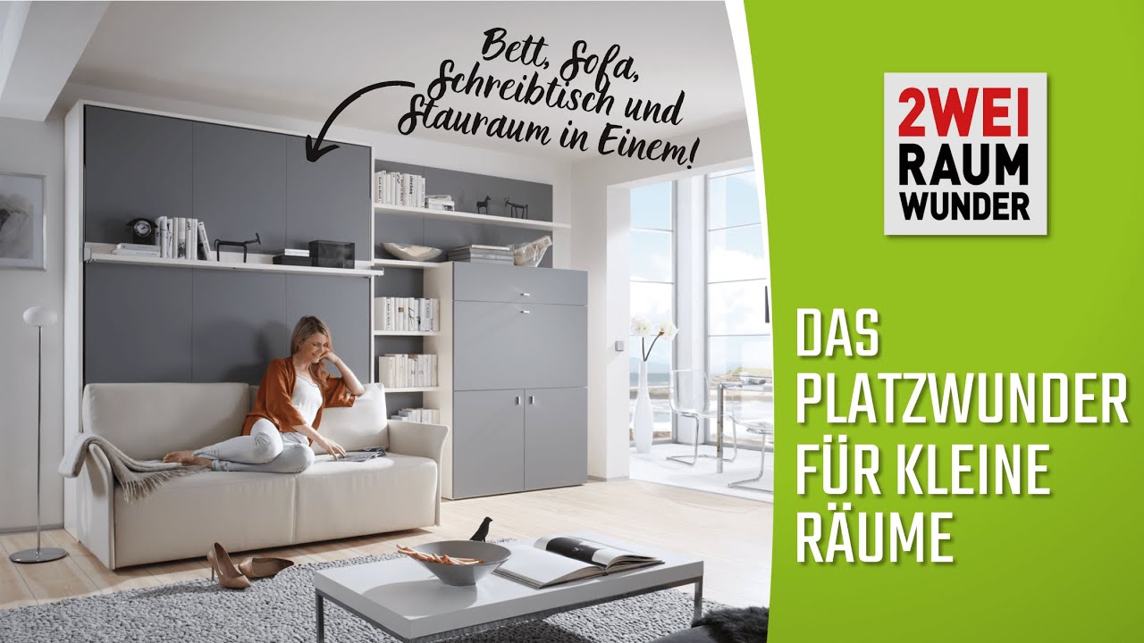 2ZWEI RAUM WUNDER - Das Multitalent für kleine Räume - YouTube