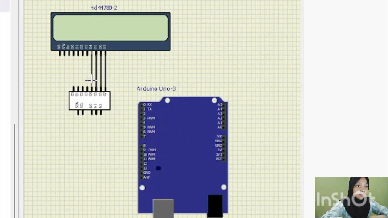 Tutorial Simulasi Arduino with 12C LCD 16x2👩🏻‍💻 - YouTube
