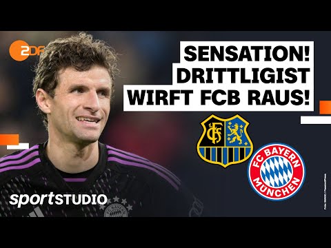 1. FC Saarbrücken – FC Bayern München | DFB-Pokal 2023/24, 2. Runde | sportstudio
