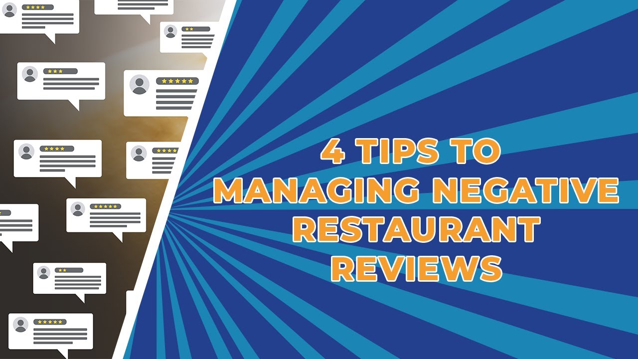 4 Tips to Managing Negative Restaurant Reviews - YouTube