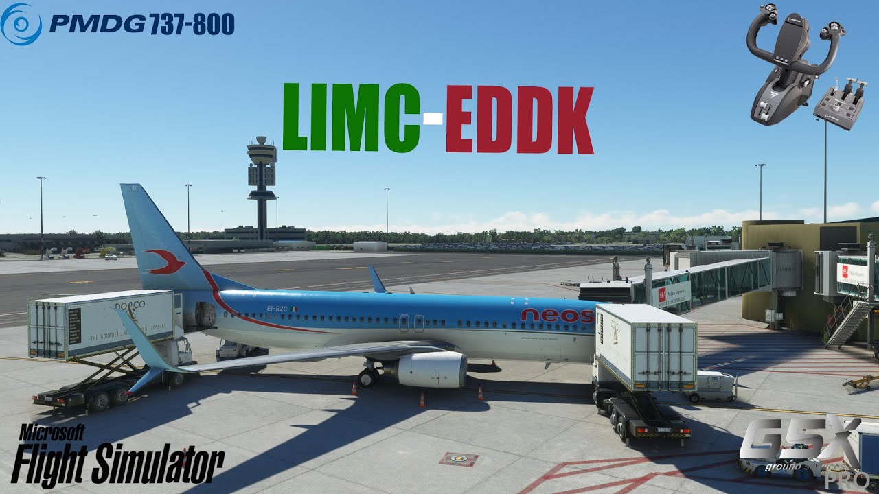 PMDG 737-800 | Real Life Neos Air Ops | Malpensa🇮🇹 to Cologne🇩🇪|MSFS ...