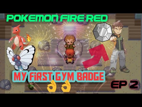 Viridian forest and Pewter city gym badge /Pokemon fire red gameplay ...