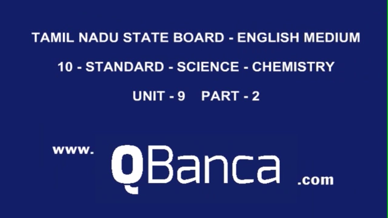 QBanca Tamilnadu State Board 10th Std Science English Medium QBanca Tamilnadu State Board 10th Std Science English Medium