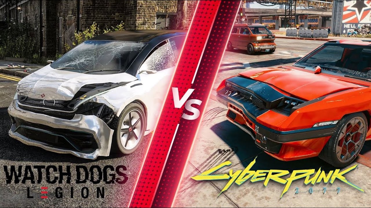 Watch Dogs- Legion VS Cyberpunk 2077 - Comparison! Detail & Graphics ...