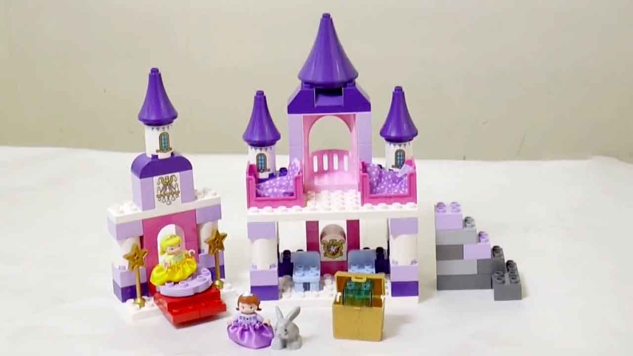 Sofia The First Building Build With Blocks || Kids Buildings With ...