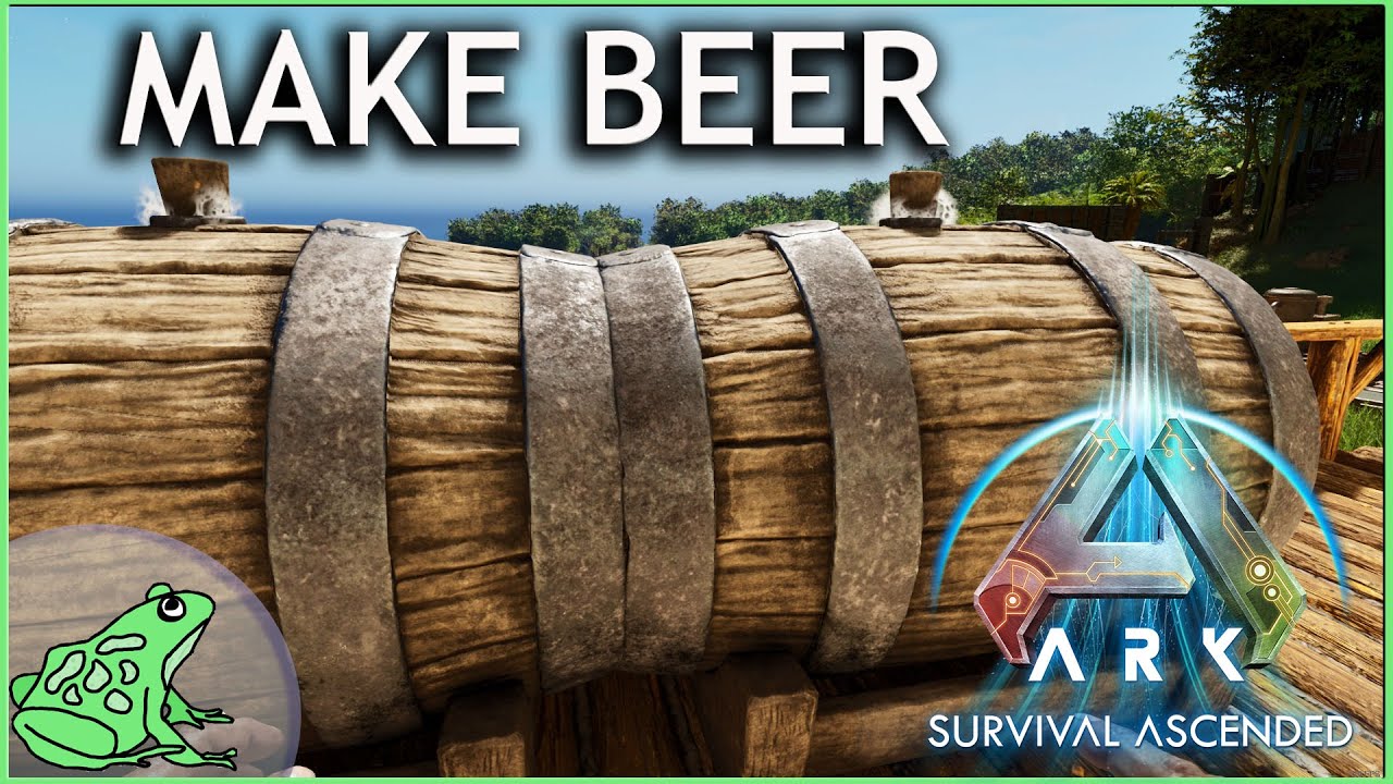How to Make Beer Ark Survival Ascended and Evolved - YouTube
