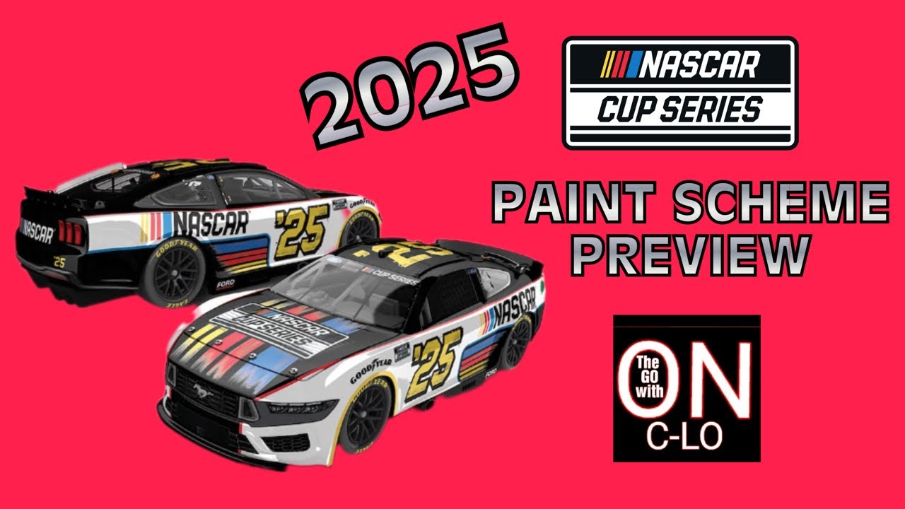 The MOST Updated Preview of The 2025 NASCAR Cup Series Paint Schemes ...