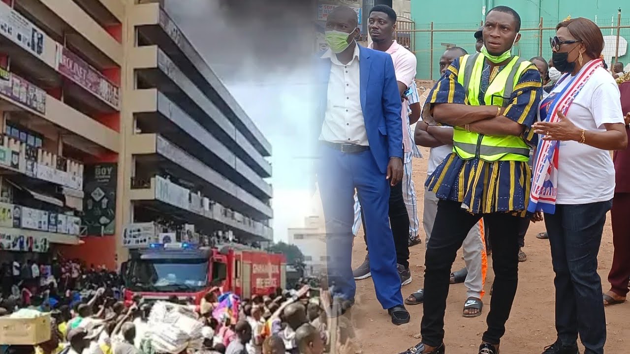 Zongo Lane Fire Outbreak, Mayor of Accra higly Commend Ghana Fire ...