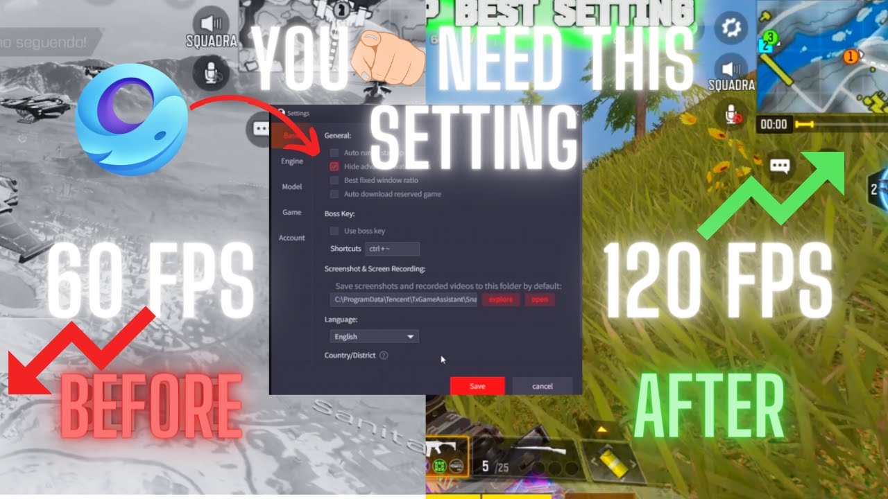 🔧Ultimate Optimization Guide For Gameloop: Best Settings For Low end PC | Boost FPS -120 4k ...