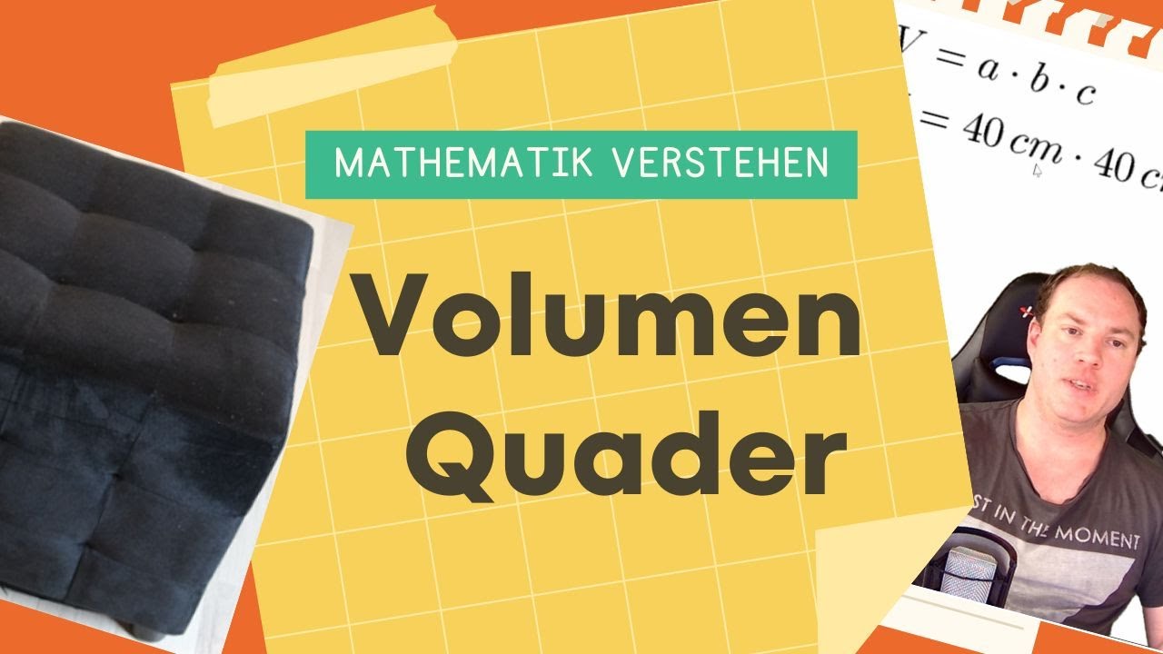Quader Volumen verstehen und berechnen - YouTube