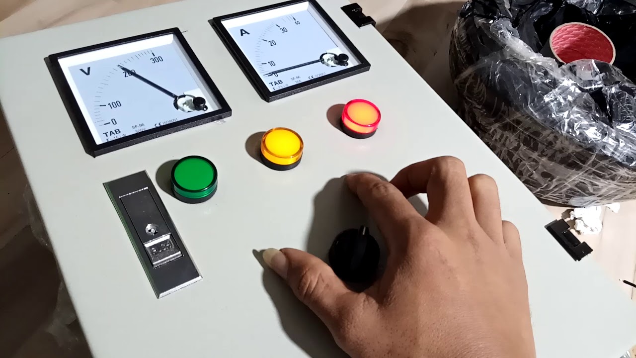 panel pompa air wlc/. panel WLC single sensor - YouTube