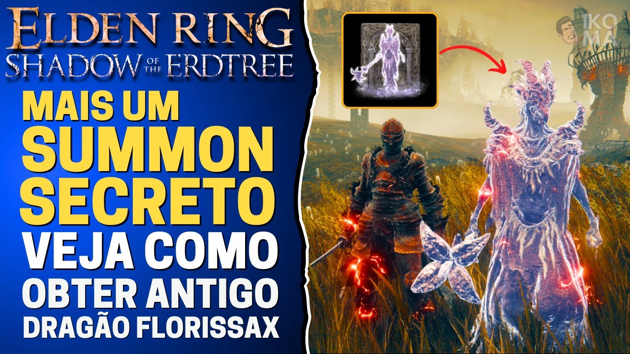 MAIS UM SUMMON SECRETO DLC ELDEN RING (FLORISSAX) - YouTube