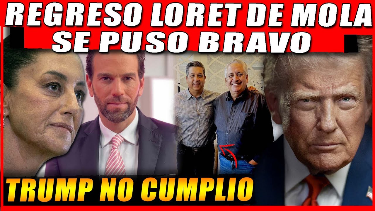 YA SALIO EL PEINE ¡FELIPE CALDERON DETRAS! REGRESA LORET DE MOLA Y ...
