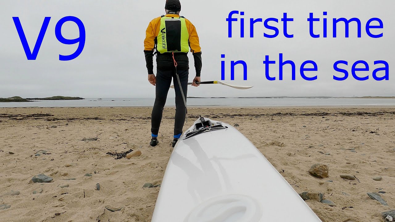 Epic V9 - first time in the sea - YouTube