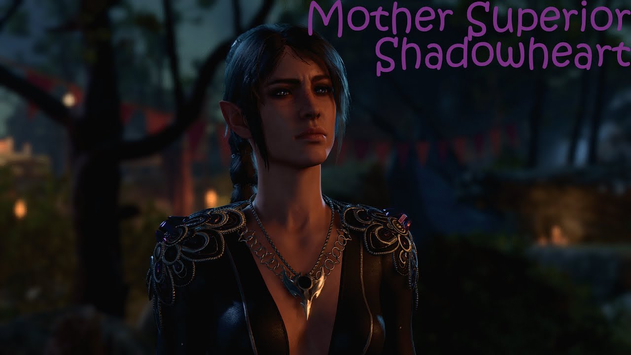 Baldur's Gate 3 - Mother Superior Shadowheart at the party [Sharran ...