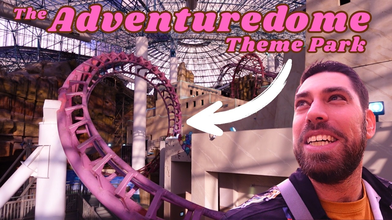 The Adventuredome: The Only INDOOR Theme Park in Las Vegas! - FULL TOUR ...