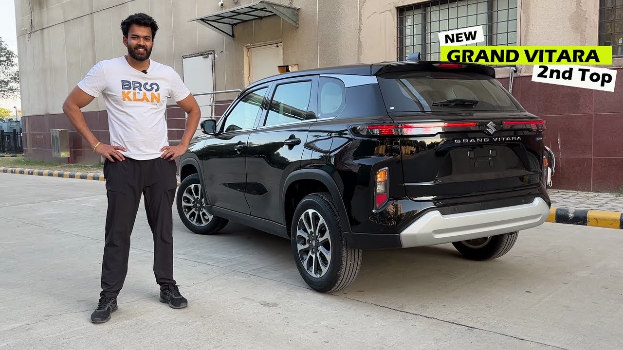 Maruti New Grand Vitara Zeta *BLACK* Best Color in Market- Detailed ...