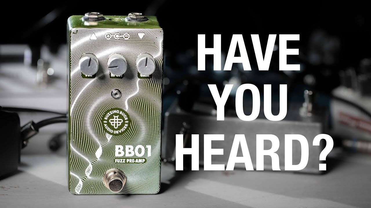 Buzzing Bugs Fuzz Preamp Pedal: Insane Fuzz Tones - YouTube
