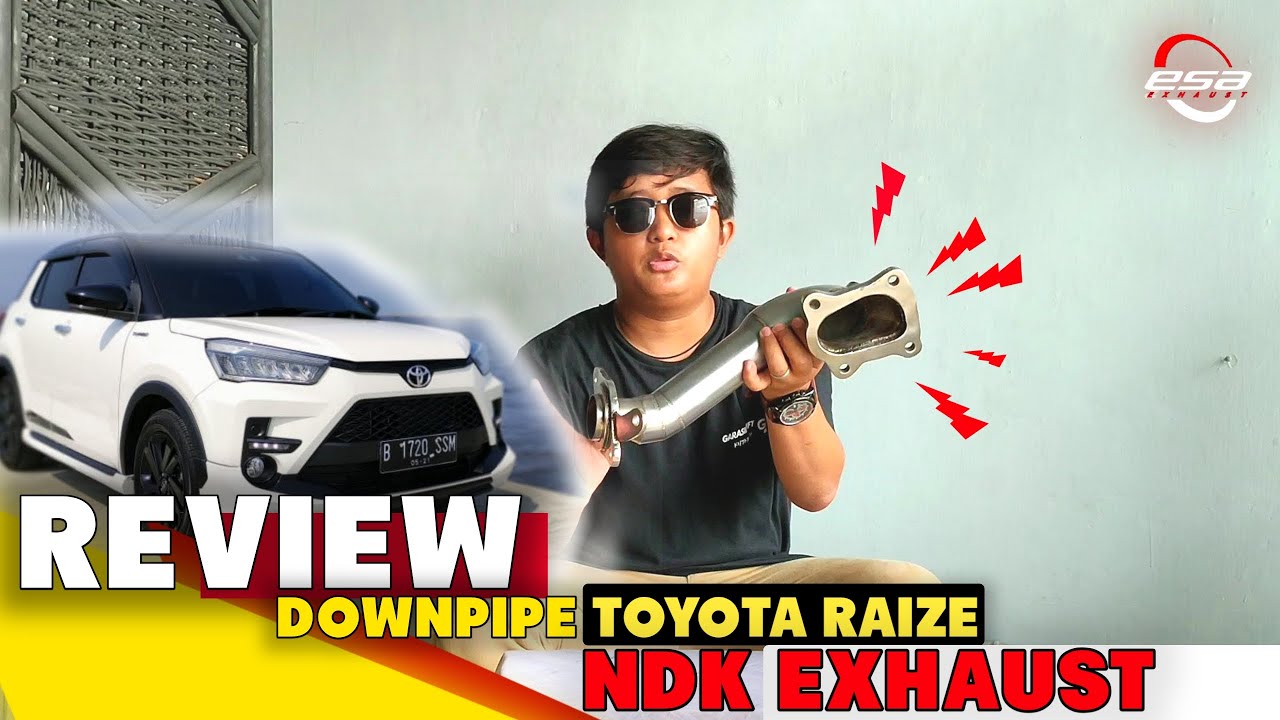 Review Downpipe Toyota Raize build by NDK Exhaust ll Toyota Raize ...