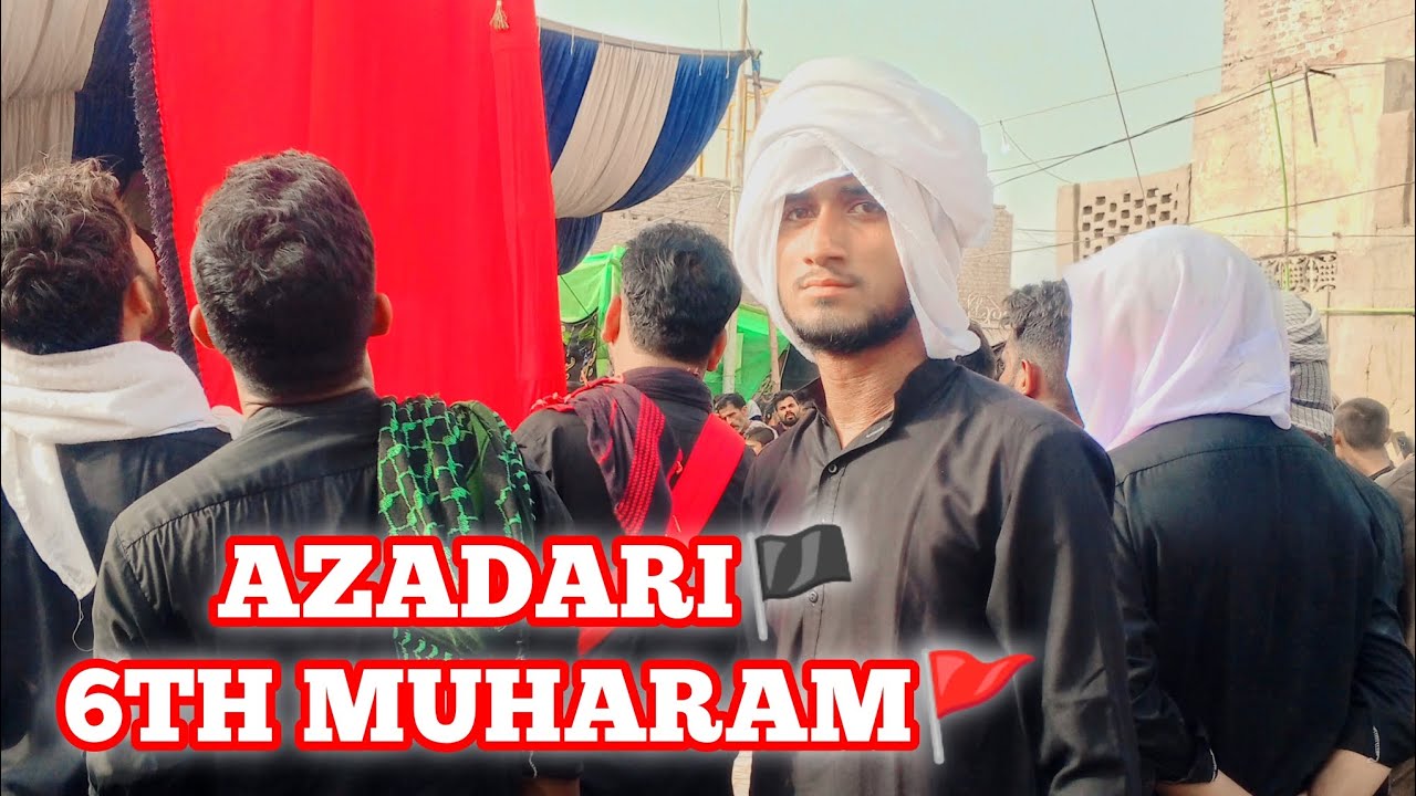 6 Muharam Matam AZADARI🏴2024 At Our City | SOLANGI BROTHERS | - YouTube