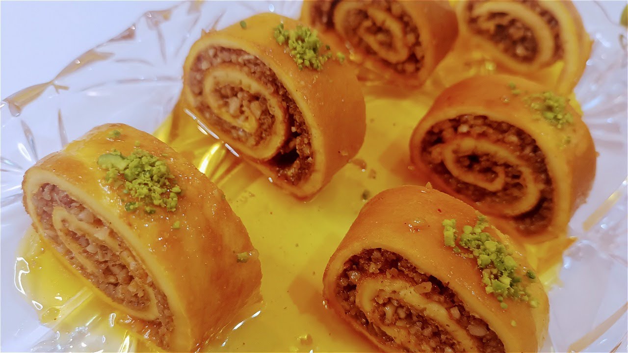 Khagineh (Persian Sweet Omelette) - آموزش خاگینه تبریز (گیگاناخ) - YouTube