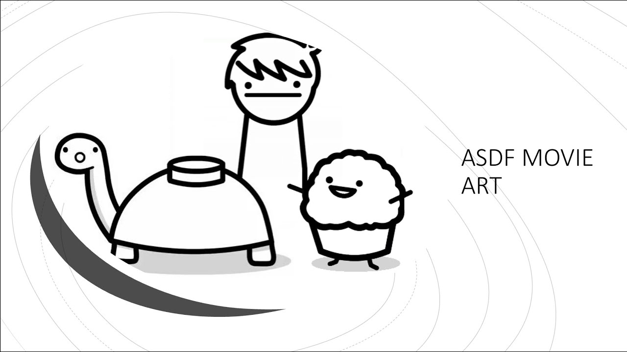 How To Draw ASDF Pt 1 - YouTube