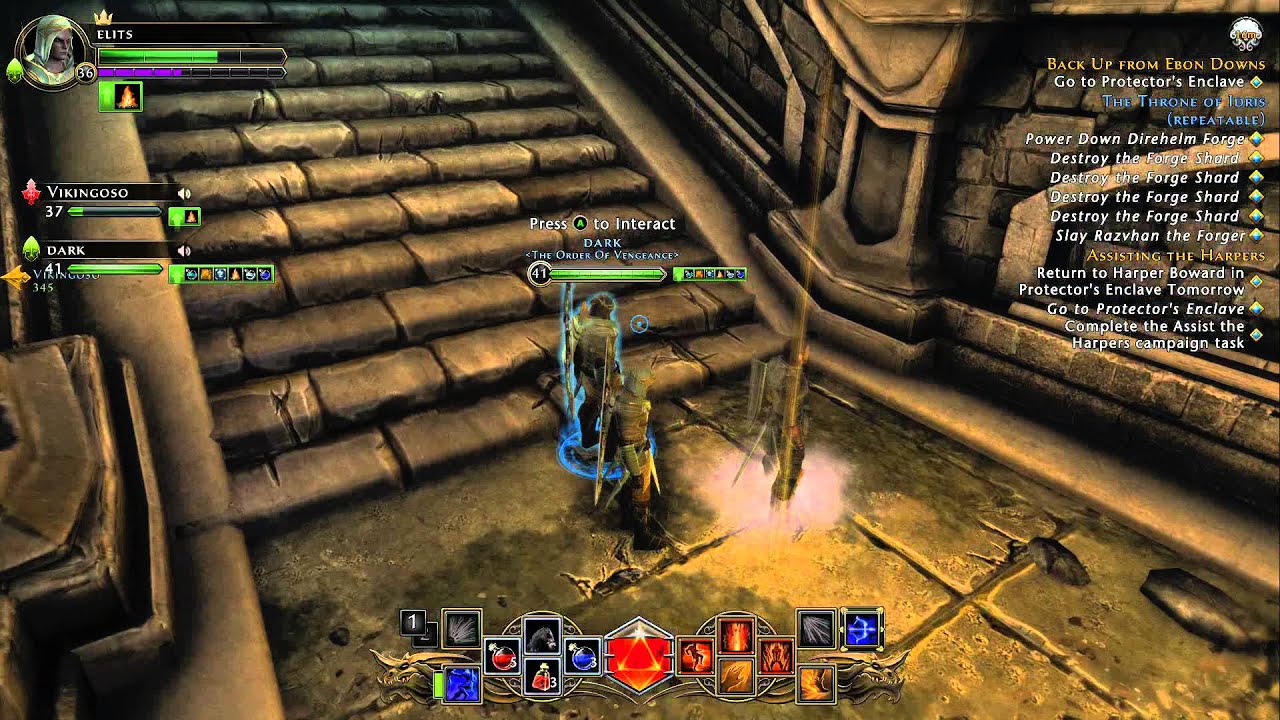 Neverwinter xbox one the Throne of Idris - YouTube