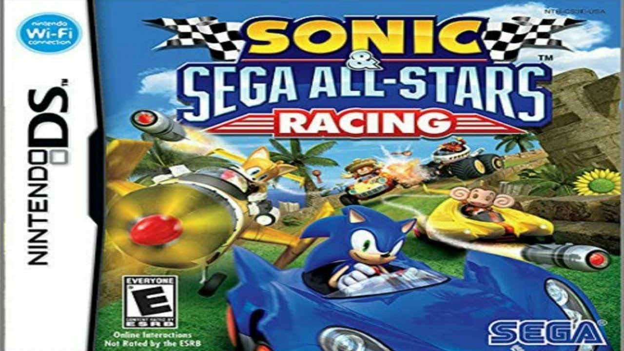 Sonic & Sega All-Stars Racing DS-Anti Piracy Screen - YouTube