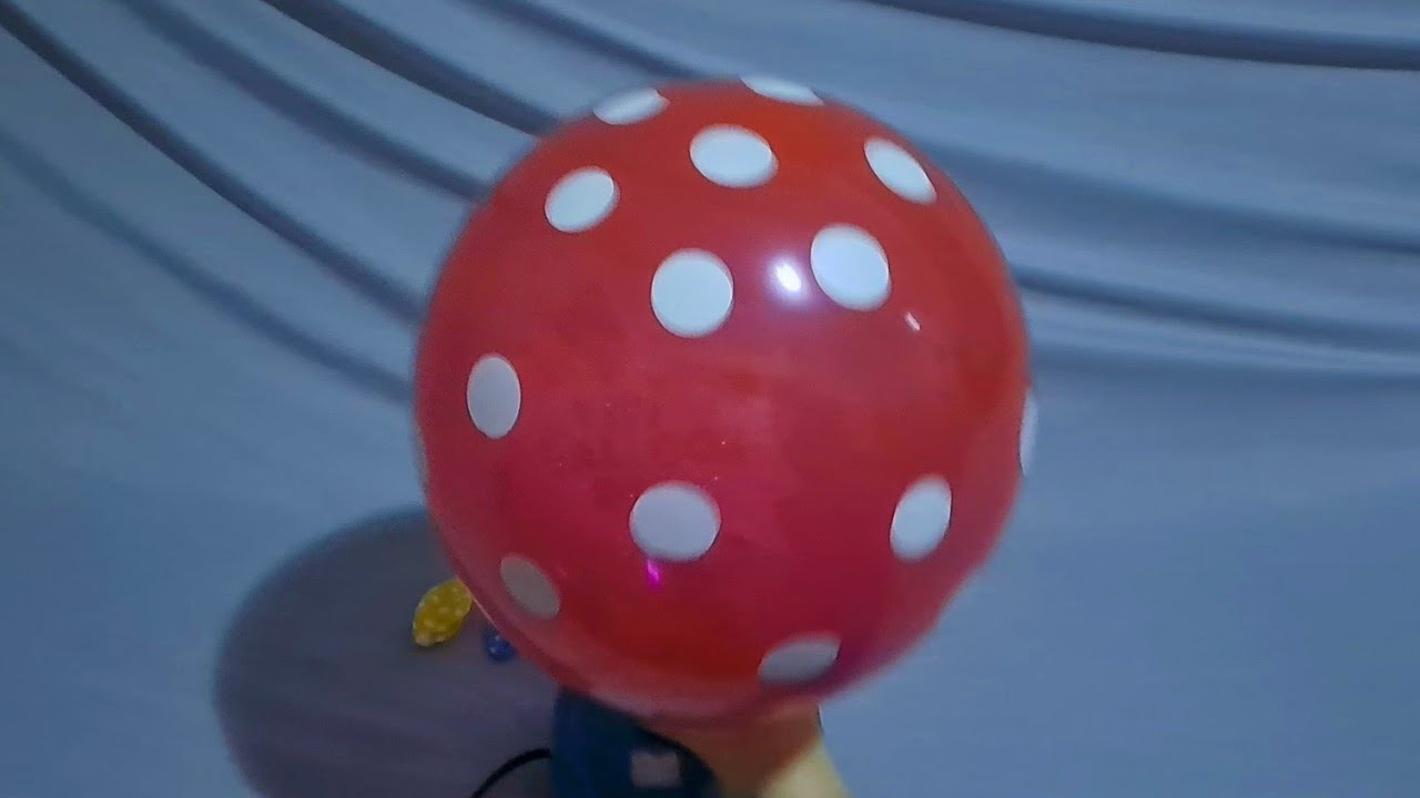INFLATING AND DEFLATING FUN POLKA DOT BALLOONS!!! - YouTube