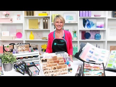 Organizing Your Craft Supplies with Totally Tiffany - YouTube