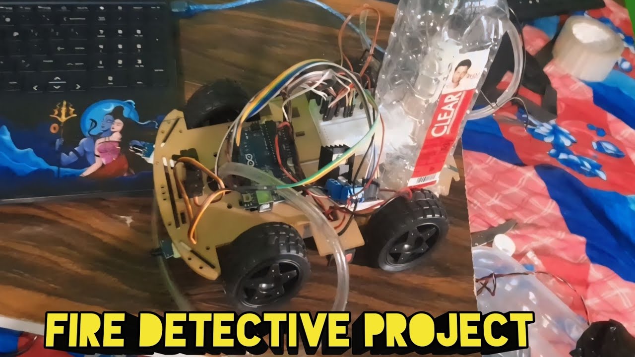 Fire Detection Using Arduino And Flame Sensor Project Report Flame